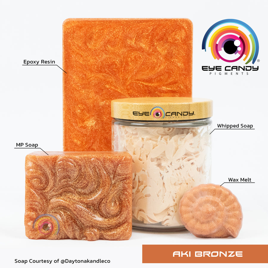 Eye Candy Pigments || Aki Bronze Mica Pigment Powder