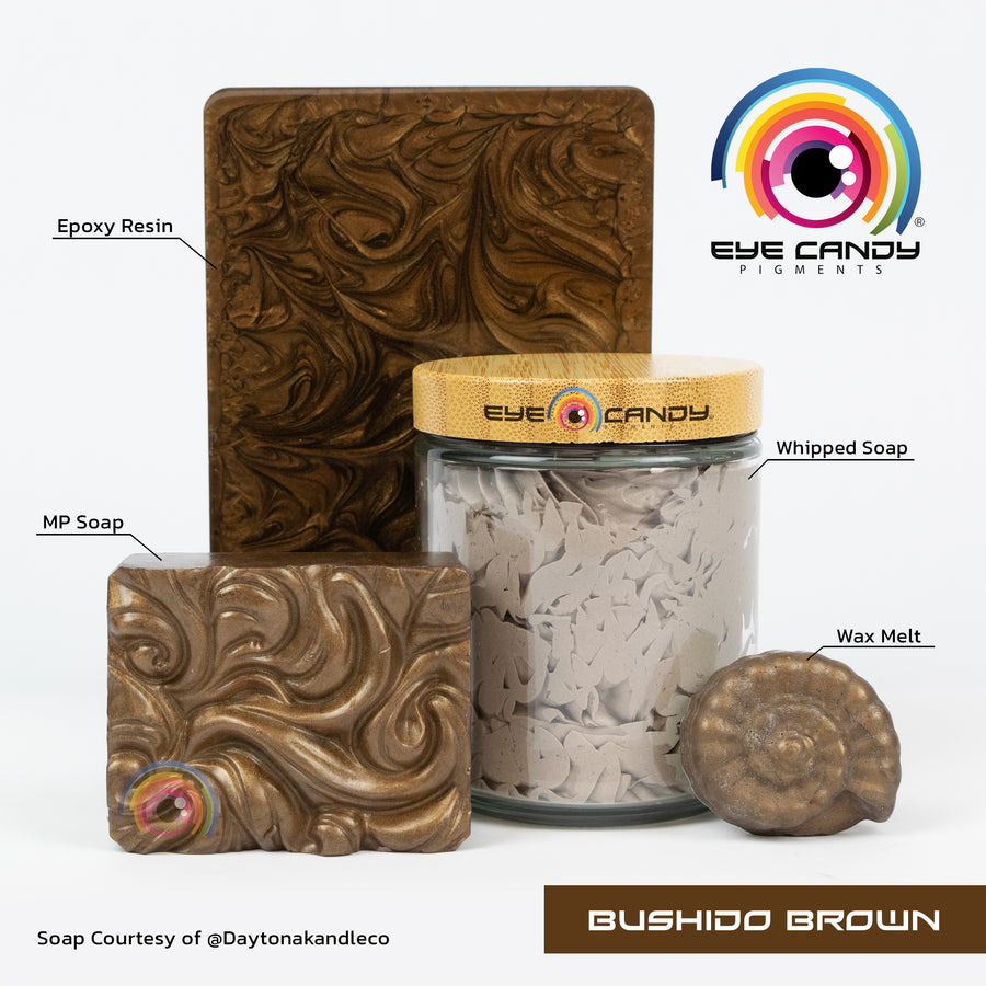 Eye Candy Pigments || Bushido Brown Mica Pigment Powder