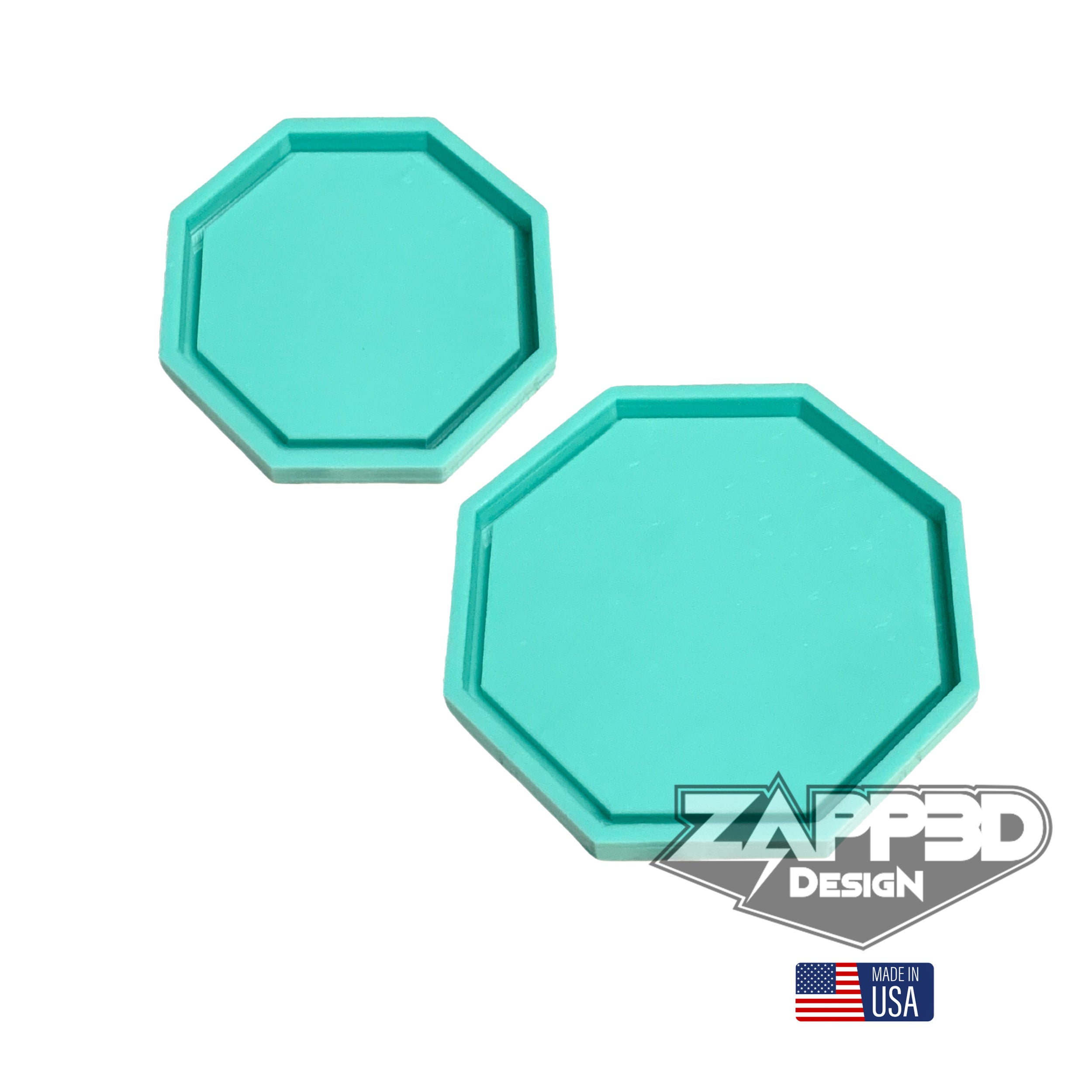 Octagon Tray Mold | Sizes - 5" and 7"
