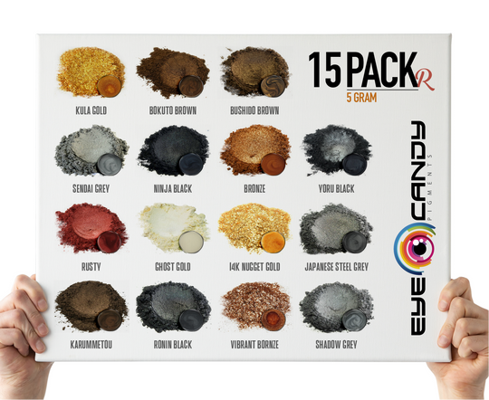Eye Candy 15 Color Ghost Pigment Powder Variety Pack – Eye Candy Pigments