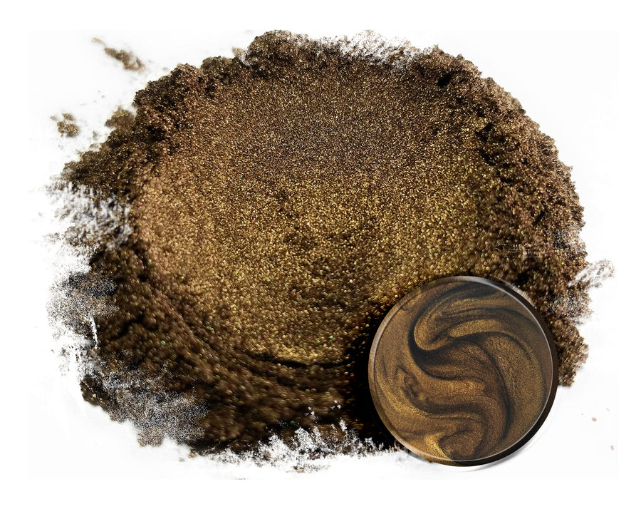 Eye Candy Pigments || Bushido Brown Mica Pigment Powder