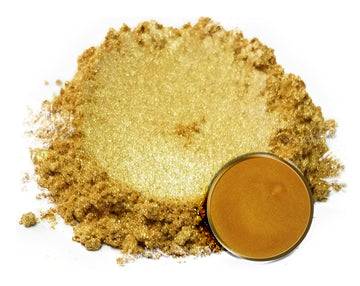 Gold Mica Powder | Gold Pigment Powder - Eye Candy Pigments