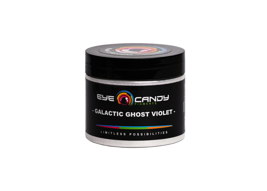 Eye Candy Pigments || Galactic Ghost Violet Mica Pigment Powder