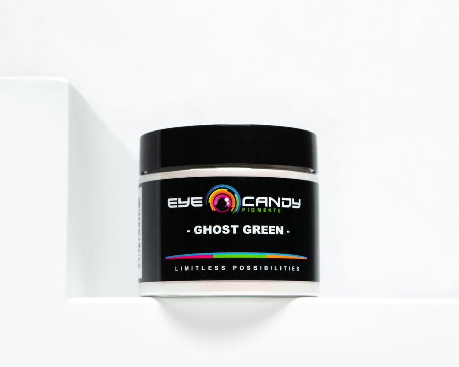 Eye Candy Pigments || Ghost Green Mica Pigment Powder