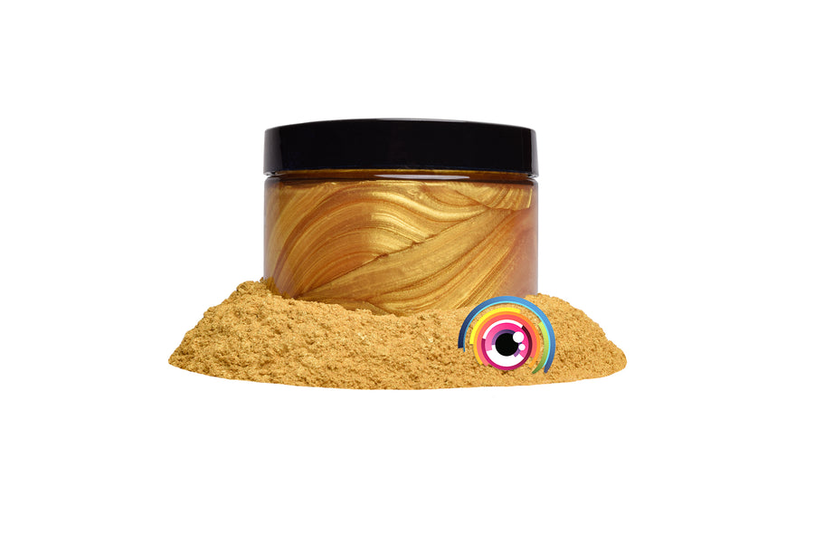 Gold Mica Powder | Gold Pigment Powder - Eye Candy Pigments