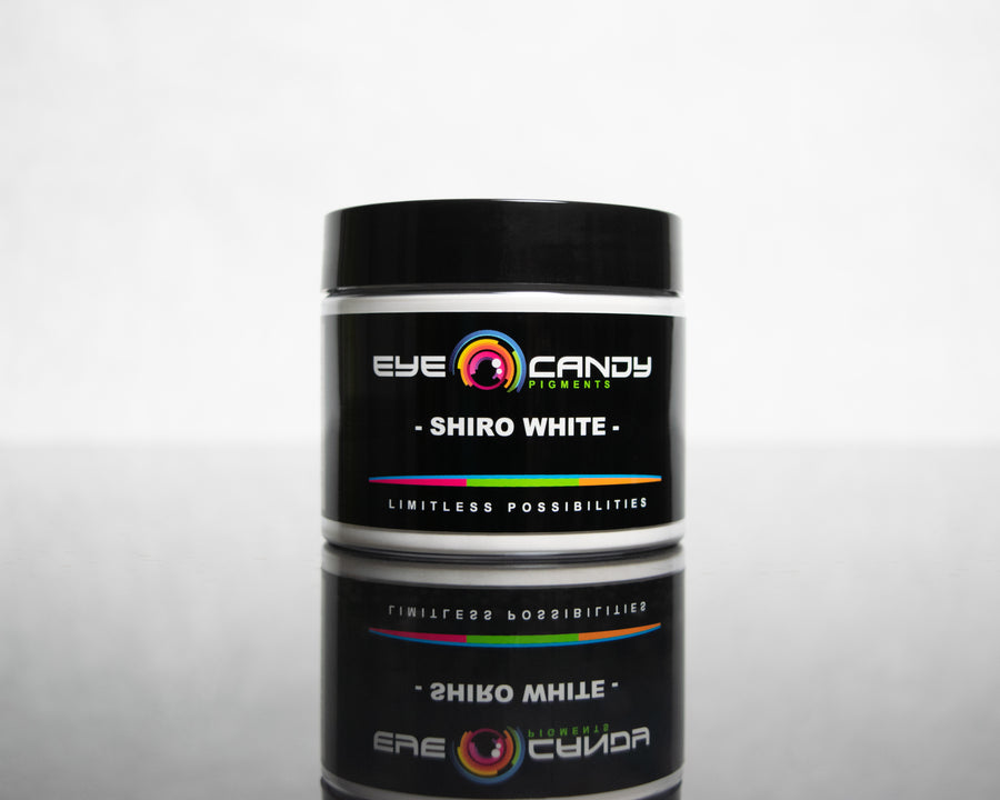 Eye Candy Pigments || Shiro White Mica Pigment Powder